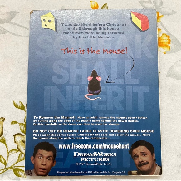 Dreamworks | Games | Vintage Mouse Hunt Game | Poshmark